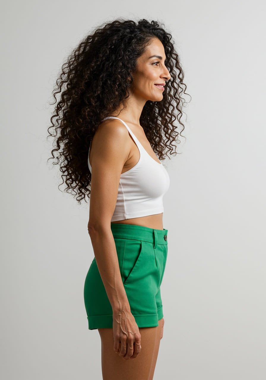 Used High-Waisted Tan Shorts On Sale Up To 90% Off | ThredUp